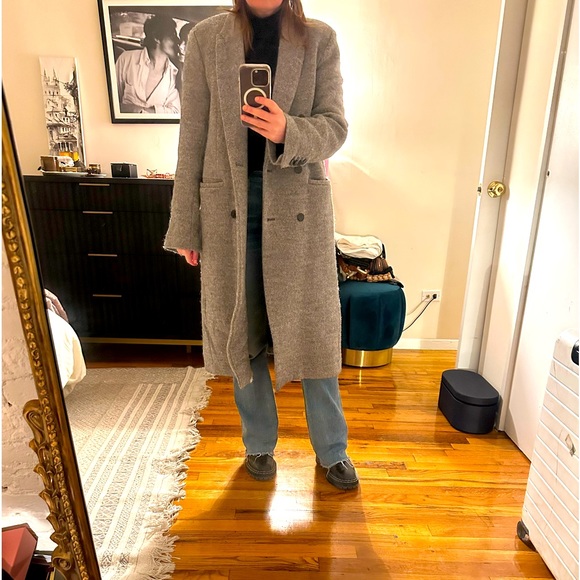 ba&sh | Jackets & Coats | Bash Double Breasted Wool Coat | Poshmark
